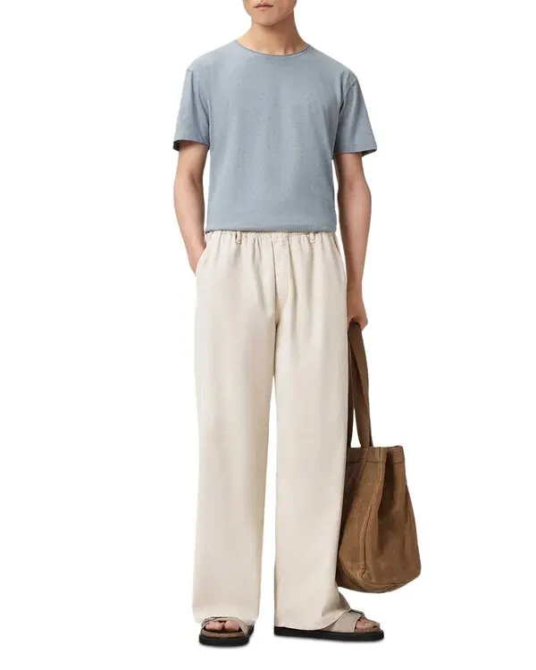 ALLSAINTS Flax Regular Fit Crewneck T-shirt - Maya Blue