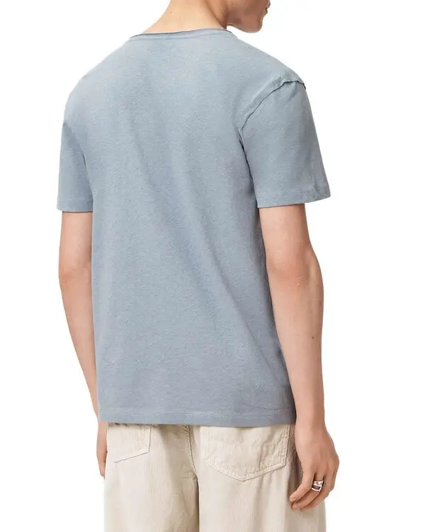 ALLSAINTS Flax Regular Fit Crewneck T-shirt - Maya Blue