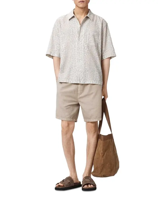 ALLSAINTS Cruz Leo Short Sleeve Shirt