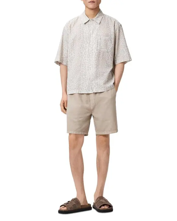 ALLSAINTS Cruz Leo Short Sleeve Shirt