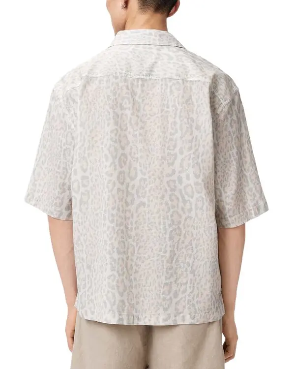 ALLSAINTS Cruz Leo Short Sleeve Shirt