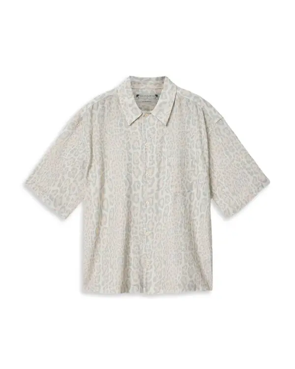 ALLSAINTS Cruz Leo Short Sleeve Shirt