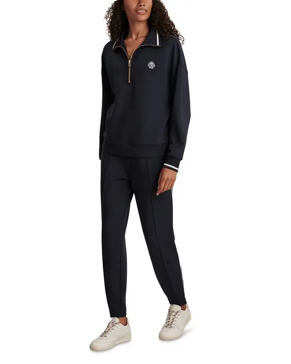 Varley Bertie Half Zip Sweatshirt - Navy