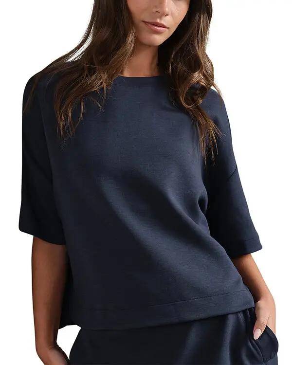 RHONE Dreamglow Relaxed Tee - Navy Blue