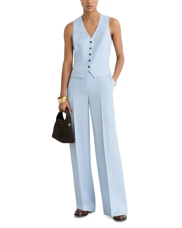 REISS V Neck Waistcoat