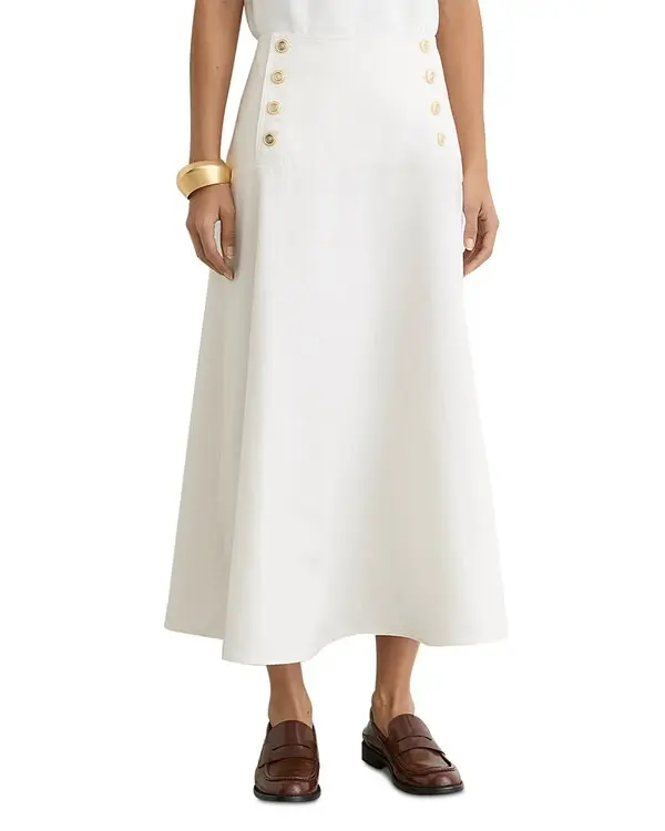 REISS Riley Midi Skirt