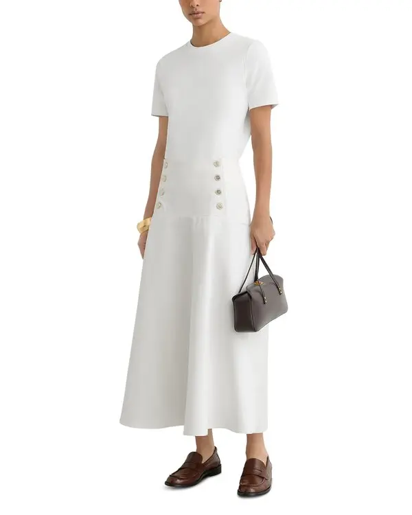 REISS Riley Midi Skirt