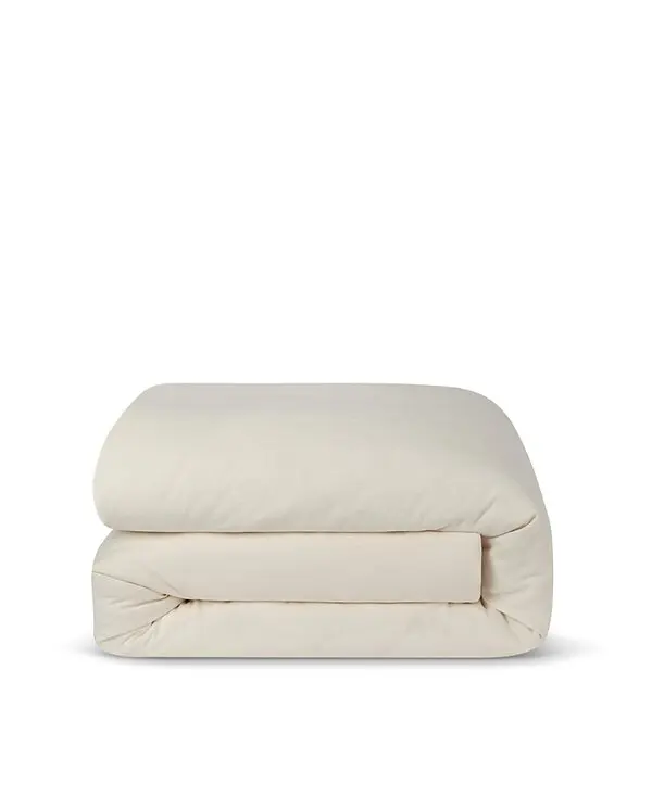 PIGLET IN BED Linen Duvet Cover, Twin - Pearl