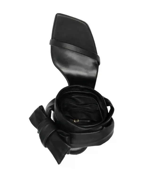 Bruno Frisoni Ankle Strap 110mm Leather Sandals