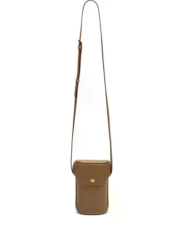Saint Laurent Leather Shoulder Bag - Brown