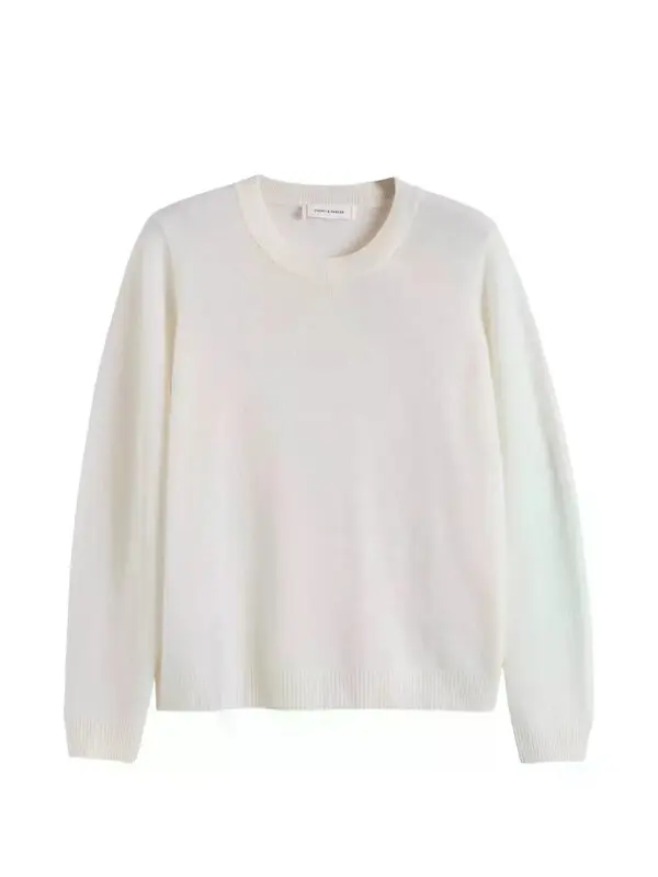Chinti & Parker Cashmere Sweater - White