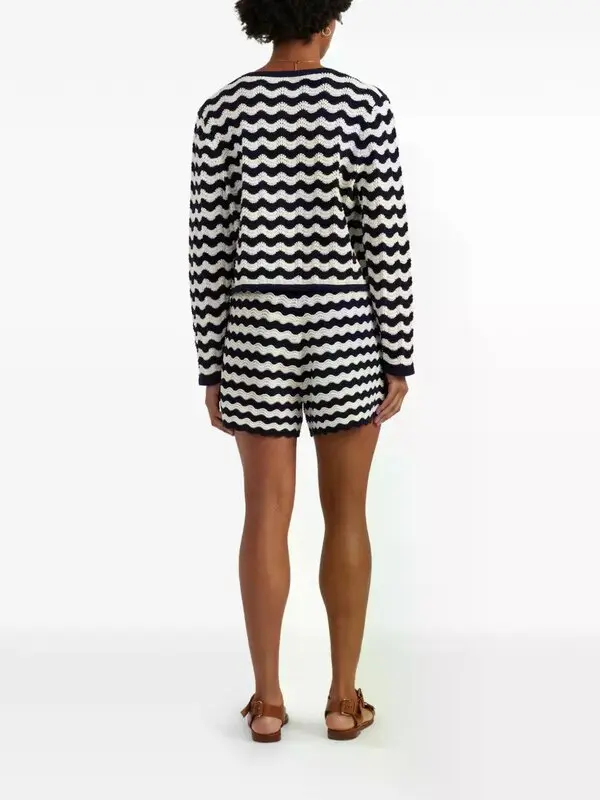 Chinti & Parker Crochet Cardigan