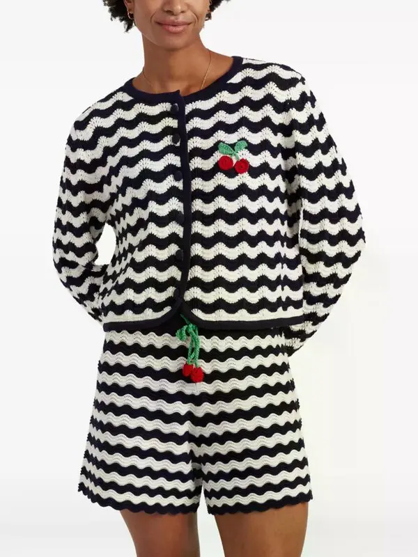 Chinti & Parker Crochet Cardigan
