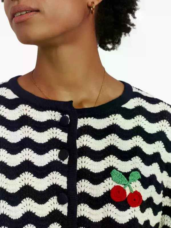 Chinti & Parker Crochet Cardigan