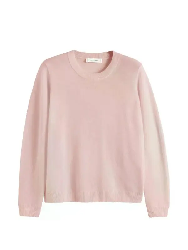 Chinti & Parker Cashmere Round-neck Sweater - Pink