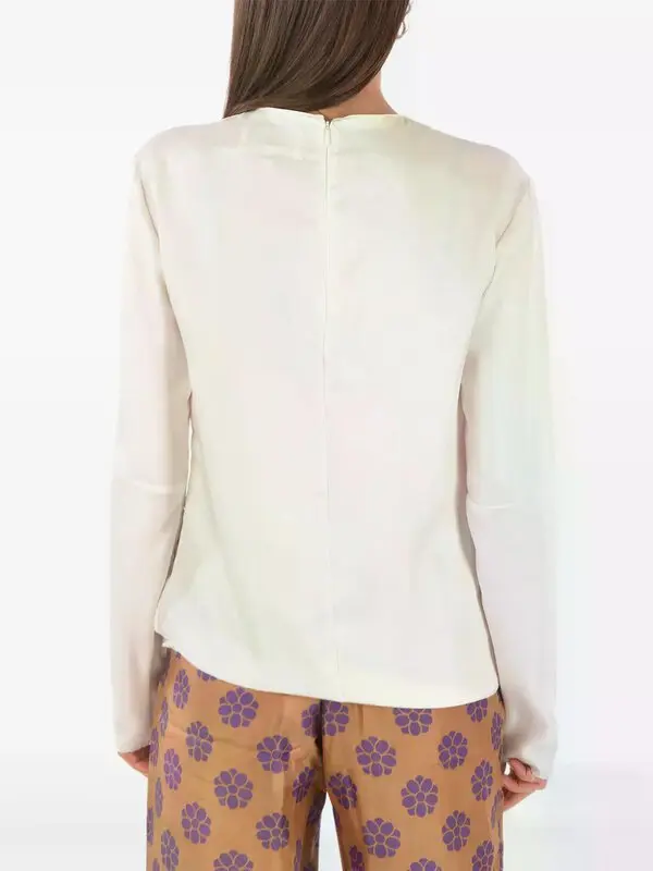 MAISON MARGIELA Embossed Long-sleeve Top