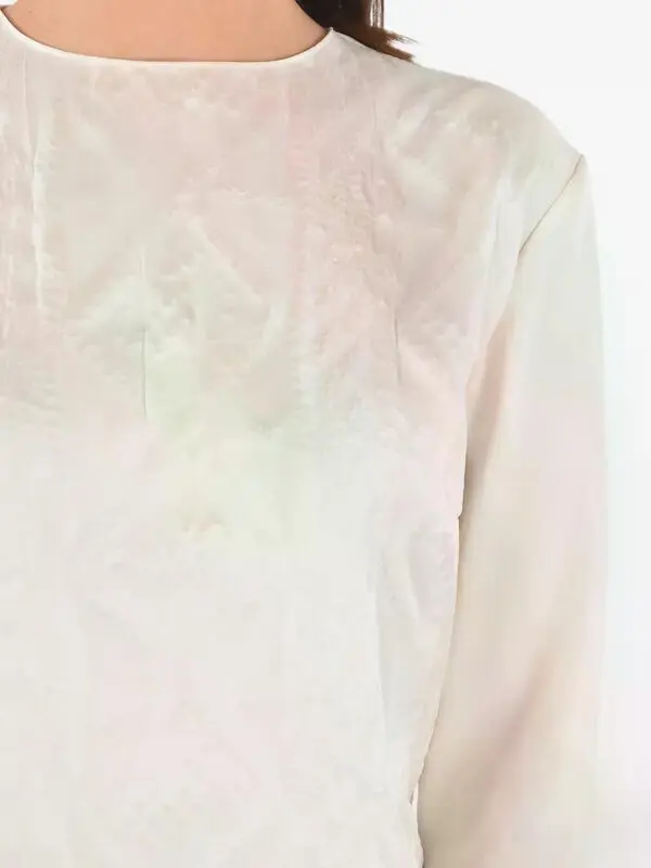 MAISON MARGIELA Embossed Long-sleeve Top