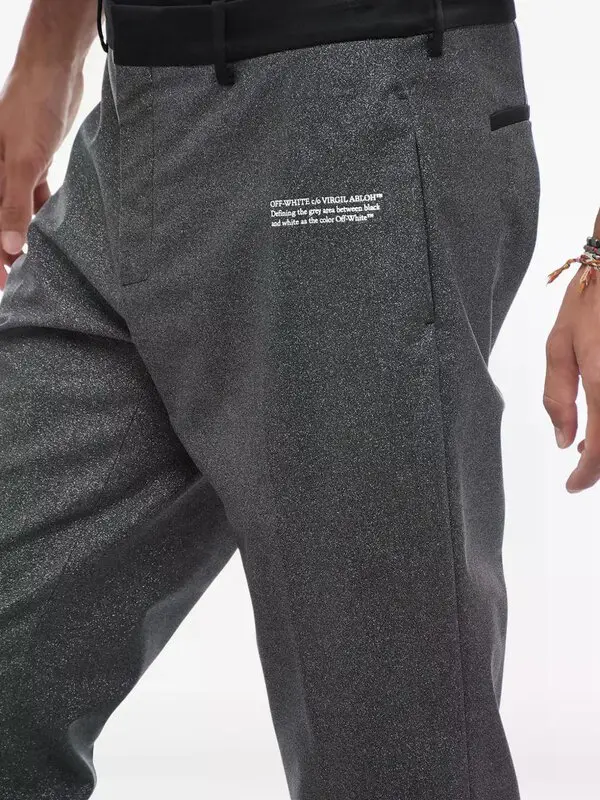 Off-White Logo-detail Trousers