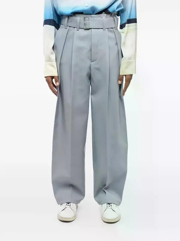 JIL SANDER Double-pleated Wide-leg Trousers