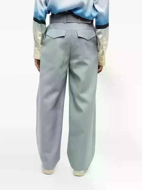 JIL SANDER Double-pleated Wide-leg Trousers