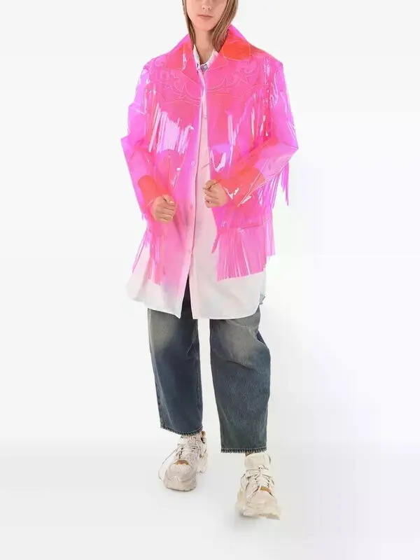 MAISON MARGIELA Fringed Jacket - Pink