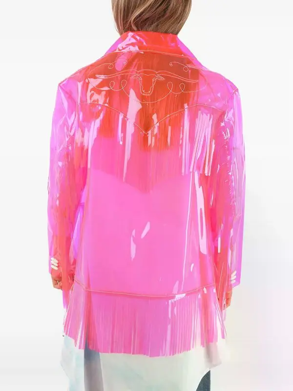 MAISON MARGIELA Fringed Jacket - Pink