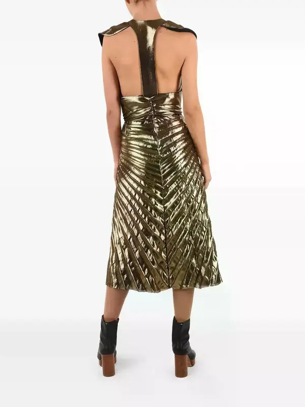 MAISON MARGIELA Pleated Draped Dress