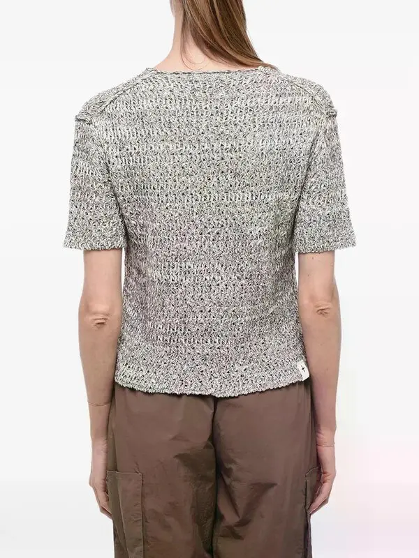 JIL SANDER Knitted Short-sleeve T-shirt