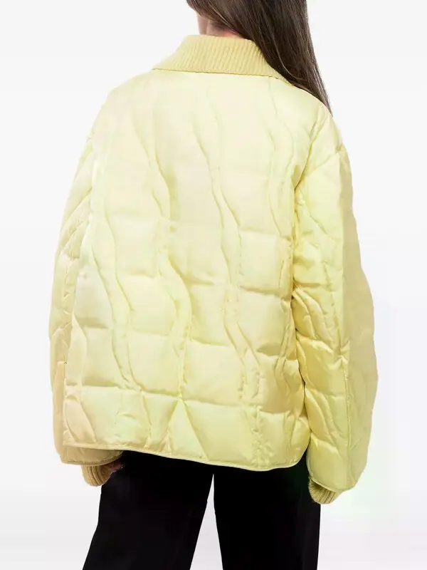 JIL SANDER Scarf-detail Quilted Jacket