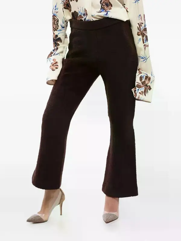 JIL SANDER Bouclé Wool Pants