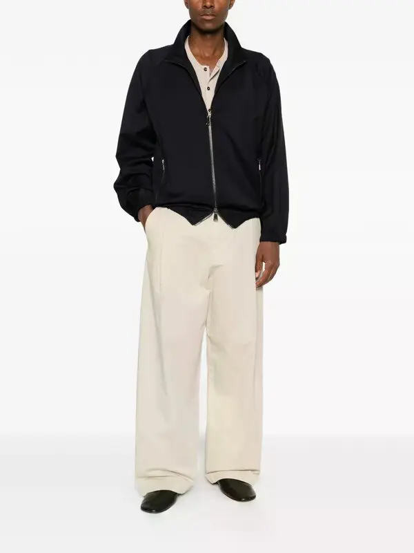SEVEN GAUGE Zip-up Raglan-sleeve Jacket