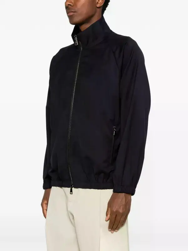 SEVEN GAUGE Zip-up Raglan-sleeve Jacket