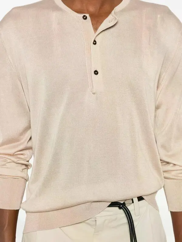 SEVEN GAUGE Buttoned Sweater