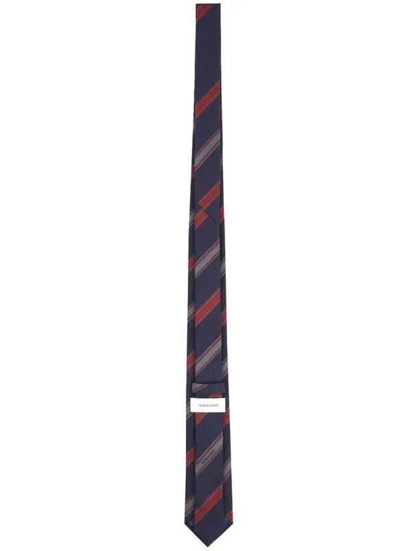 FERRAGAMO Neck Tie - Blue
