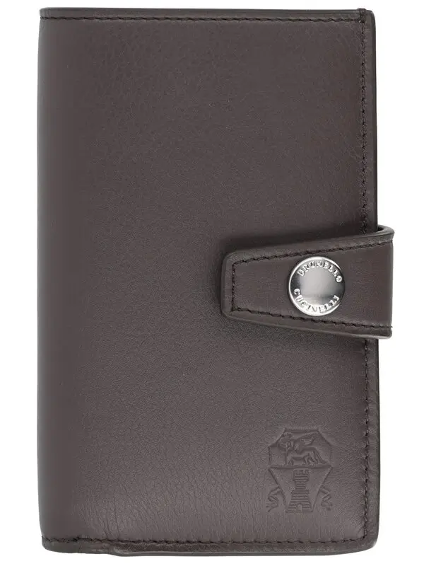 Brunello Cucinelli Leather Wallet - Brown