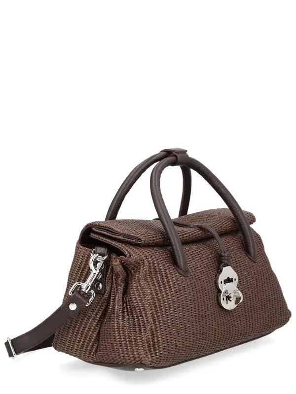 ZANELLATO Borsa 'dotta Vimini' Small - Brown