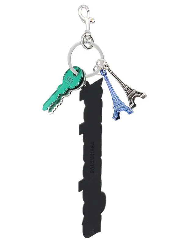 Balenciaga Biker Keyring - Fuchsia