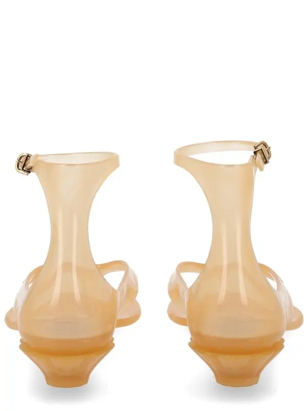 Chloé Jelly Sandals - Beige