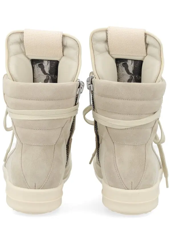 Rick Owens Geobasket Sneakers - White