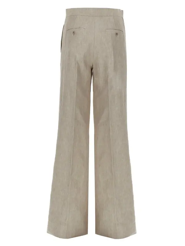 Max Mara Ginnico Wide-leg Trousers - Beige