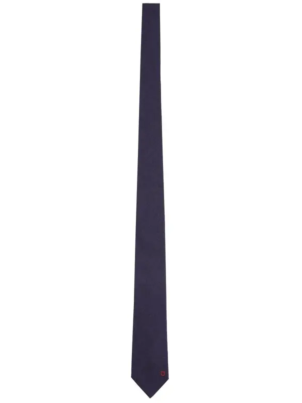 FERRAGAMO Silk Neck Tie - Blue
