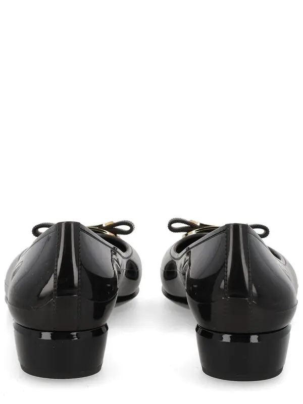 FERRAGAMO Ballerina Flats - Black