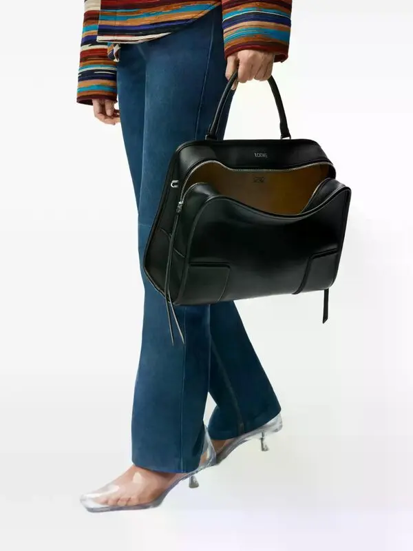 Loewe Amazona 180 Large Tote Bag - Black