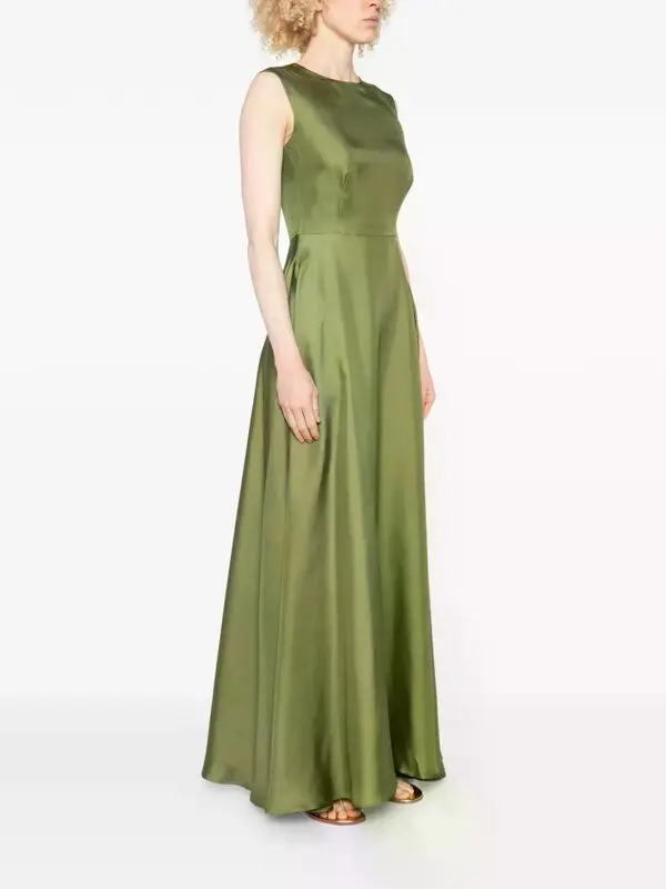CO.GO Sleeveless Crew Neck Maxi Dress