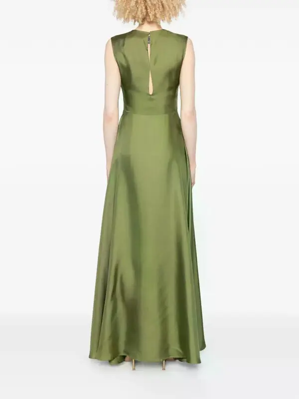 CO.GO Sleeveless Crew Neck Maxi Dress