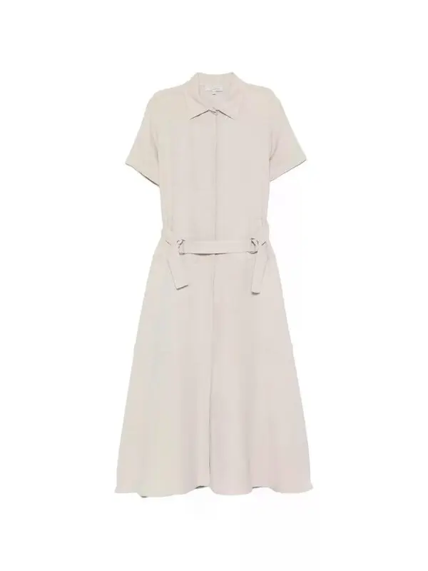 Antonelli Firenze Moira Belted Panelled Midi Dress