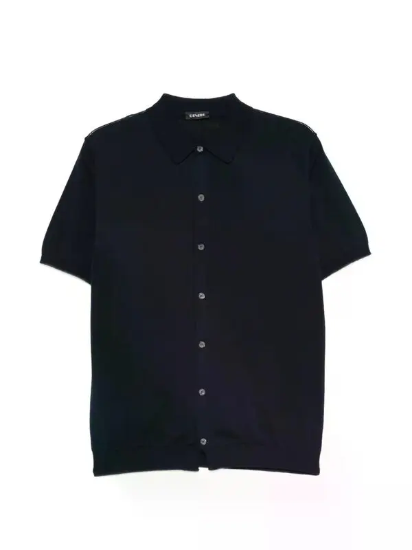 CENERE GB Short-sleeves Shirt - Blue