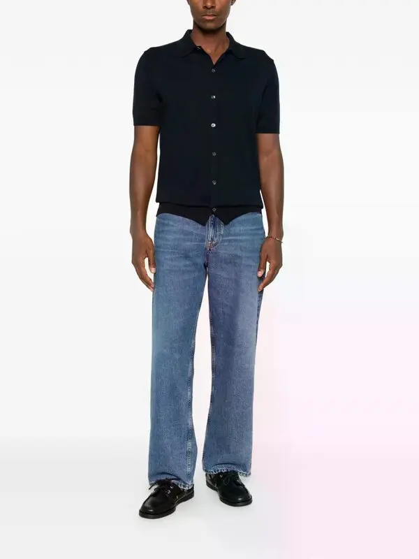 CENERE GB Short-sleeves Shirt - Blue