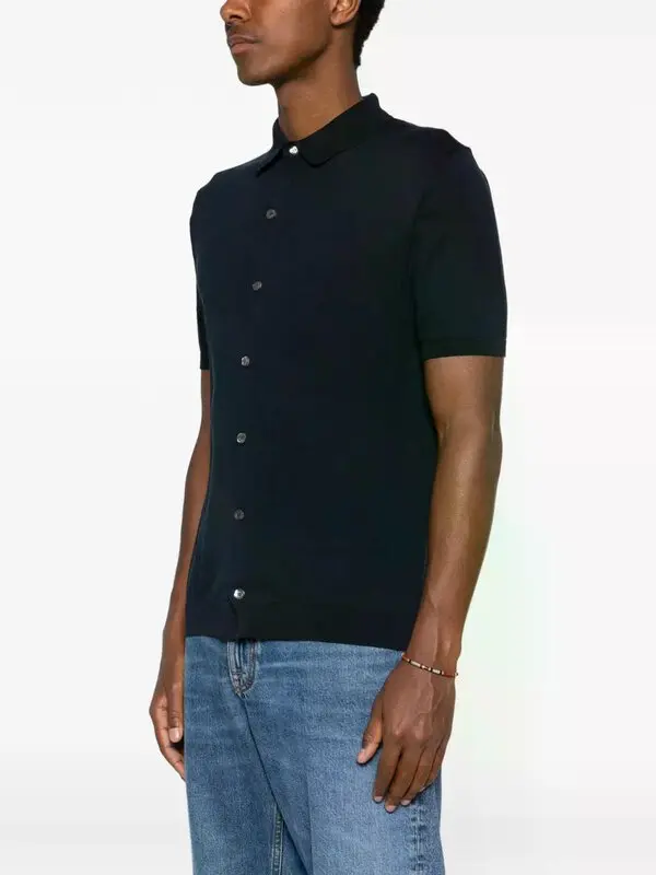 CENERE GB Short-sleeves Shirt - Blue