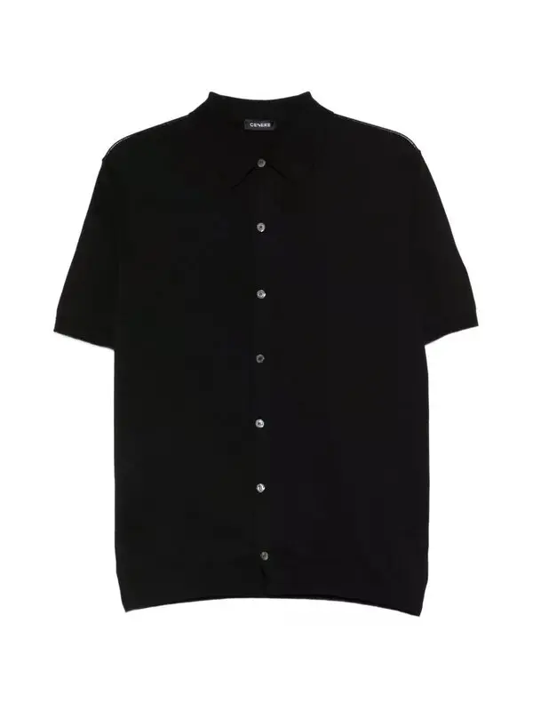 CENERE GB Short-sleeves Shirt - Black